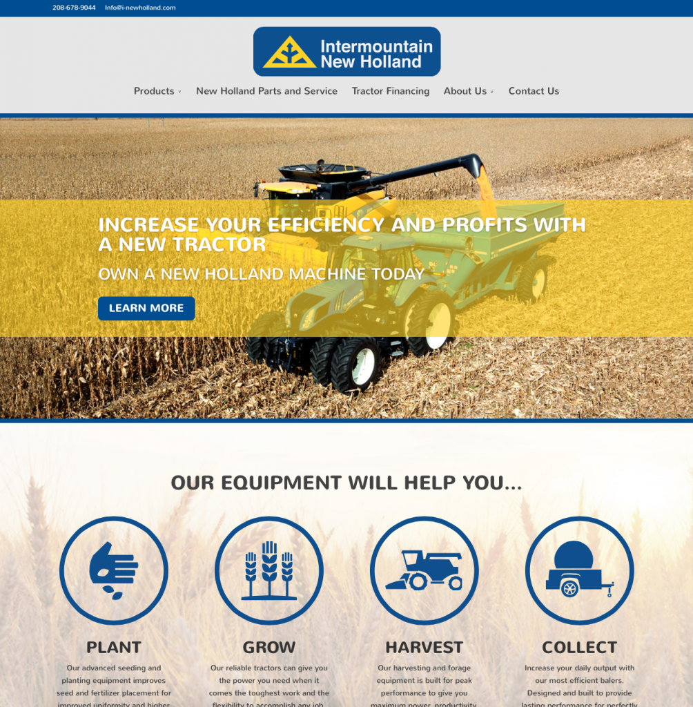 Intermountian New Holland | https://nickpassey.com