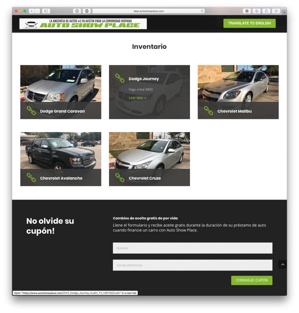 Auto Show Place | https://nickpassey.com